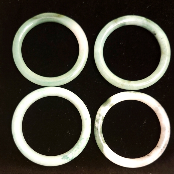 Accessories | New Natural Burmese Jade Bangle Size 5253 Mm Lovely ...